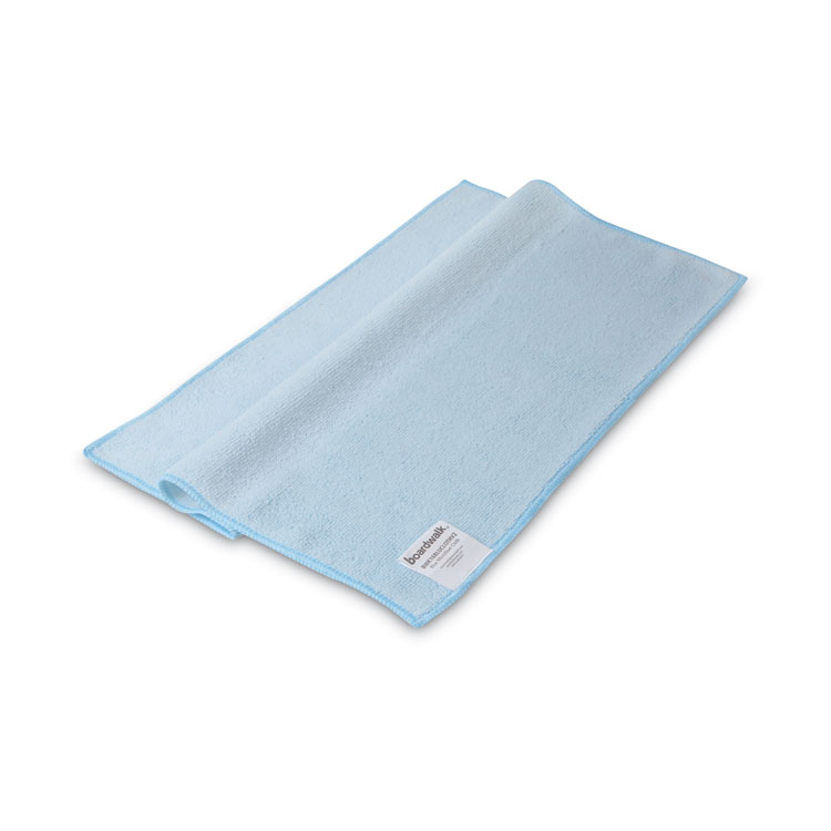 Boardwalk®Microfiber Cleaning Cloths, 16 x 16, Blue, 24/Pack : Boardwalk