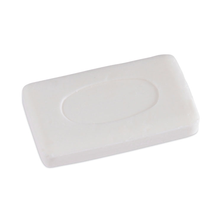 Boardwalk®Face and Body Amenity Soap, Unwrapped, Floral Scent, # 3 Bar ...