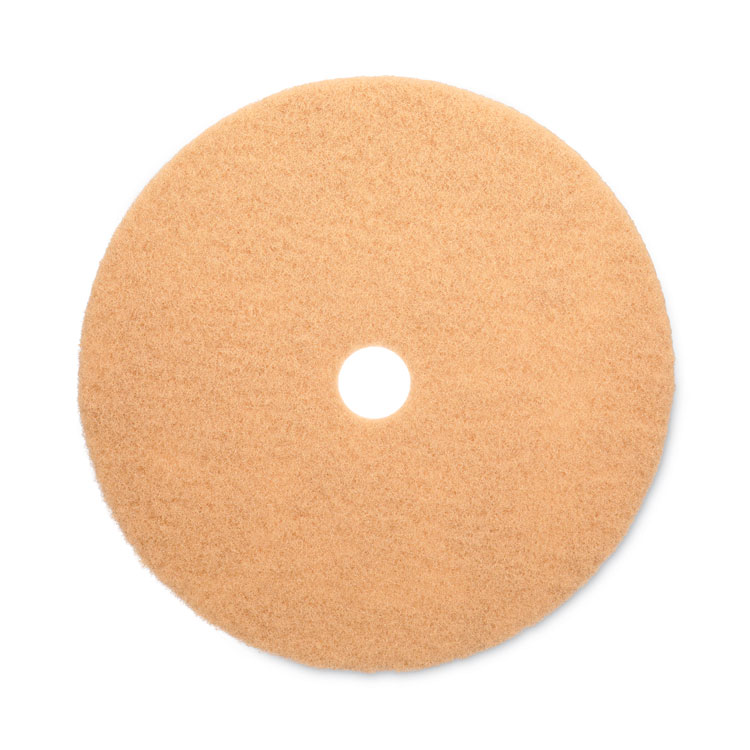 Boardwalk®Burnishing Floor Pads, 27″ Diameter, Tan, 5/Carton : Boardwalk