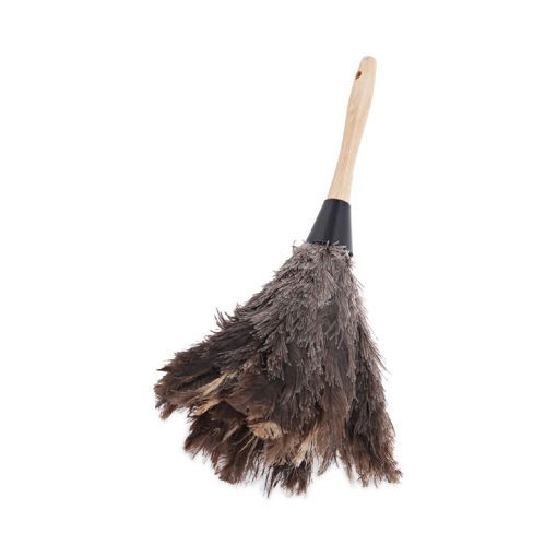 Boardwalk®Professional Ostrich Feather Duster, 6″ Wood Handle : Boardwalk